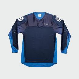 ALTAIR MOTOR / RAILED SHIRT BLUE M